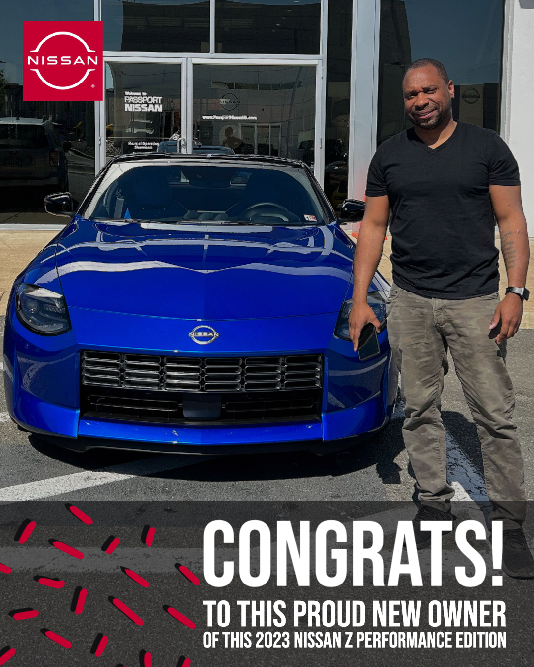 Congratulations to the proud new owner of this stunning 2023 Nissan Z ...